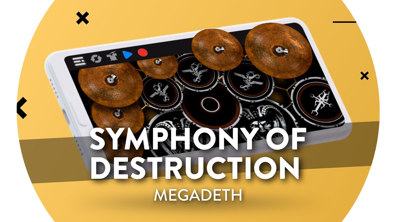 REAL DRUM: Megadeth - Symphony of Destruction ( Kit BROWN ) - YouTube