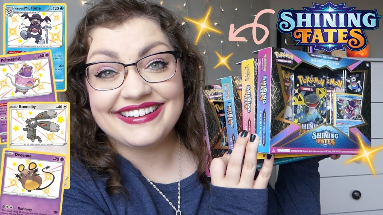Pokémon TCG "SHINING FATES" Mad Party Pin Collection Boxes (FULL SET ...