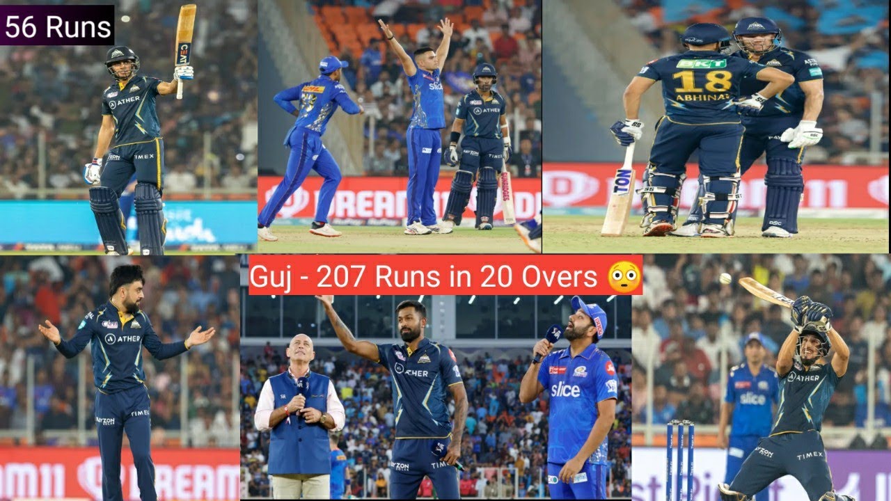 Gujarat Ne Jeeta Match | Mumbai vs Gujarat | Gill 56 | Ipl Highlights ...