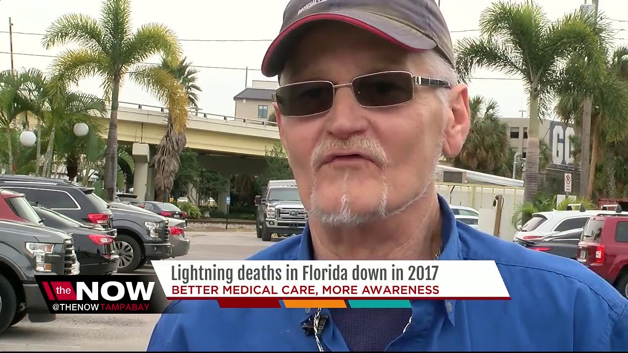 Lightning deaths in Florida reduced in 2017, half the fatalities than ...