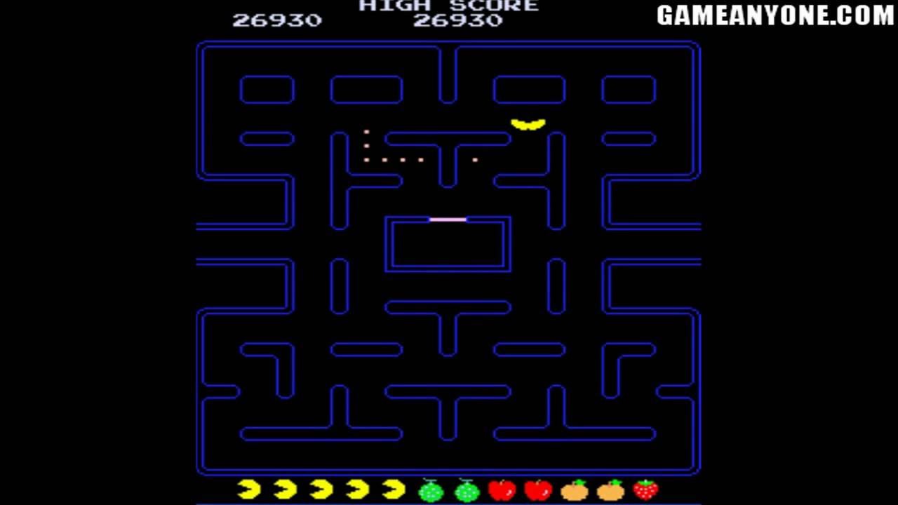 Retro plays Pac-Man (Arcade) Part 2 - YouTube