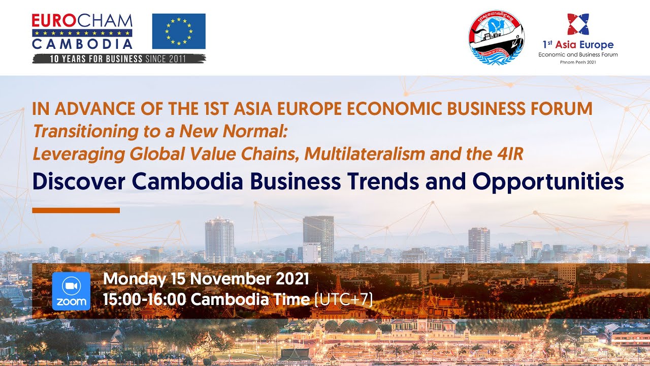 Webinar on Discover Cambodia Business Trend and Opportunities - YouTube