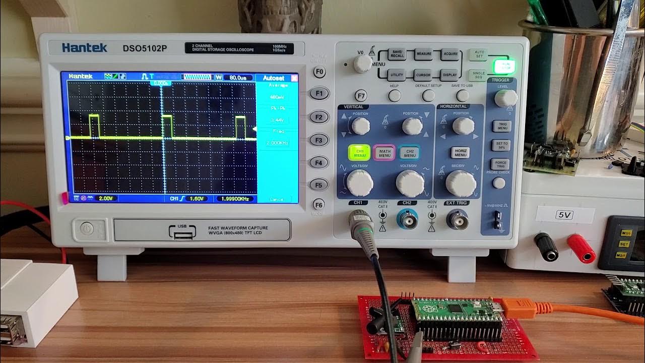 Raspberry Pi Pico (RP2040) PWM with SDK - YouTube