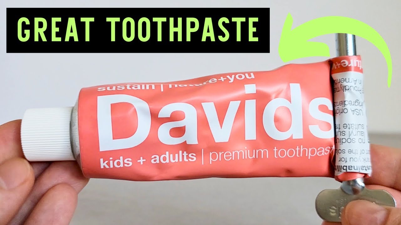 David's Natural Toothpaste For Kids Makes Brushing Teeth Tasty - YouTube