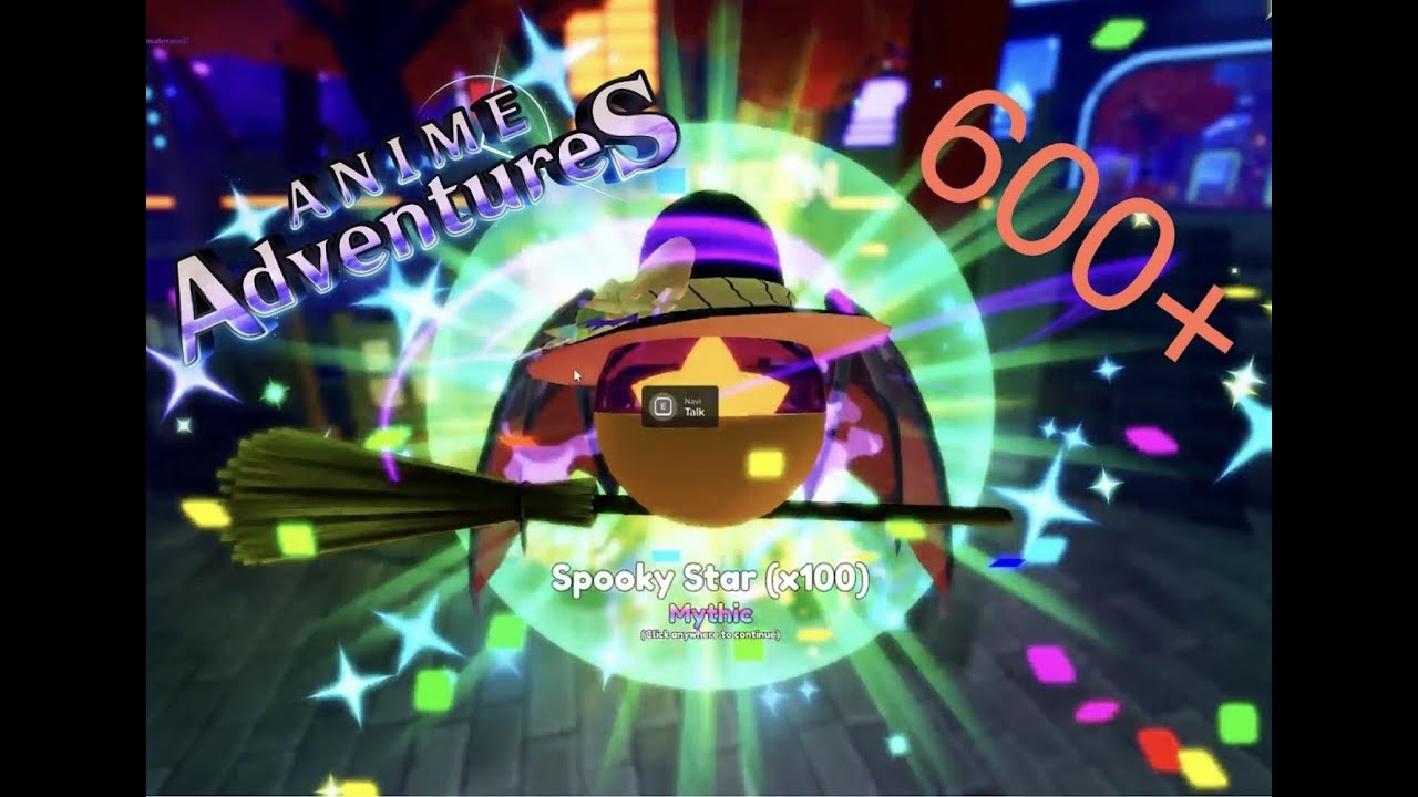 Opening 600+ Spooky Stars! - Roblox Anime Adventures - YouTube