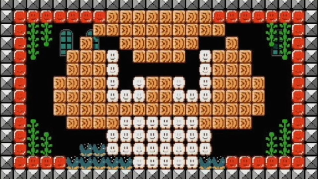 Super Mario Maker 2 - One Screen Goomba Castle - YouTube