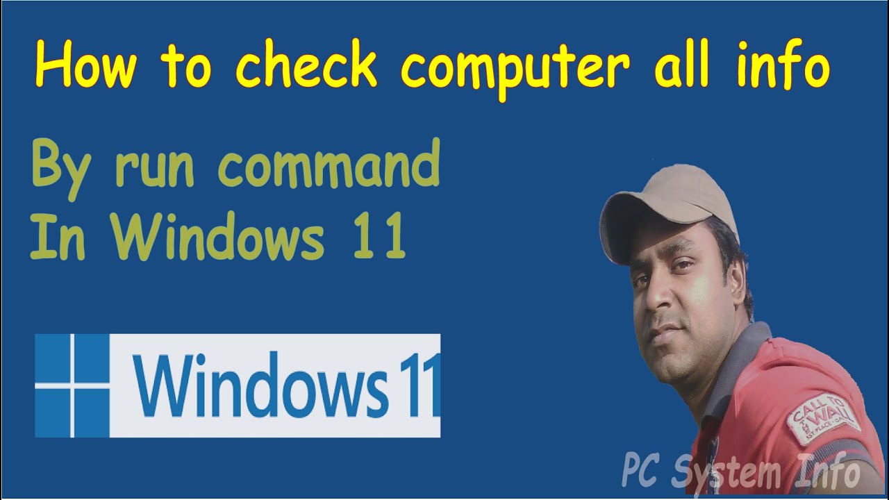 How to check computer details information in Microsoft windows 11 ...
