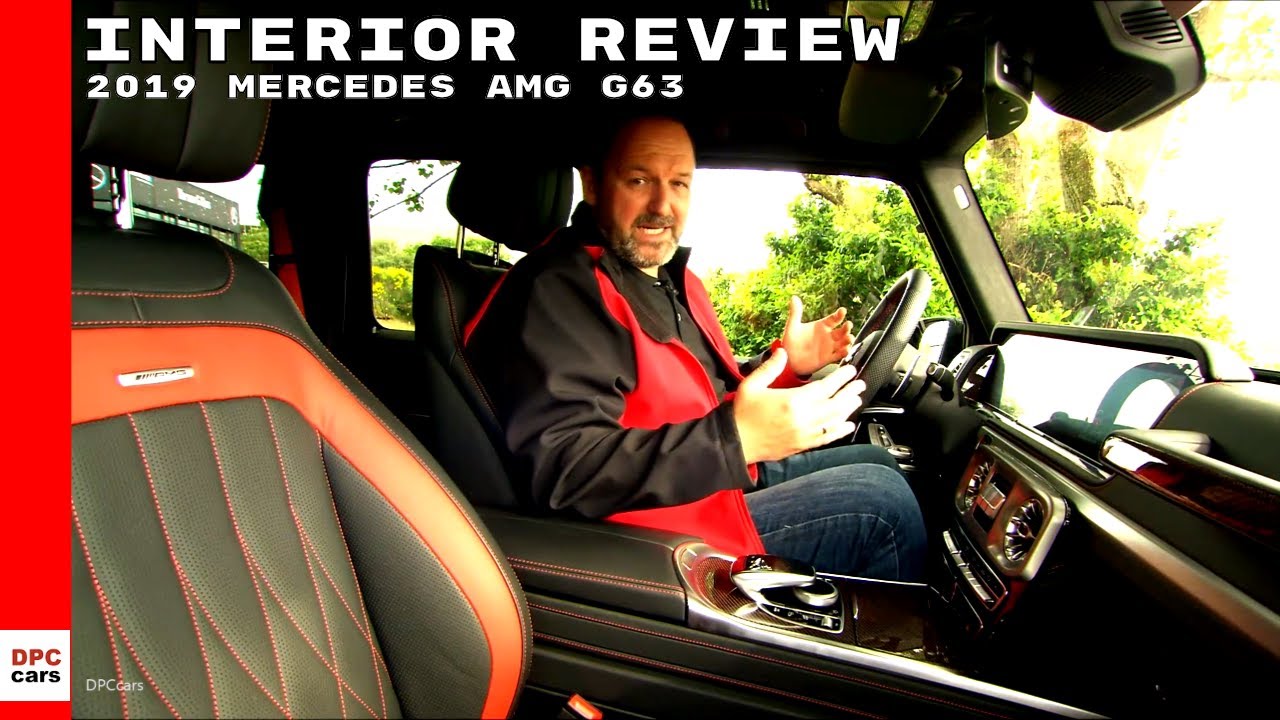 2018 Mercedes AMG G63 Interior Review - YouTube