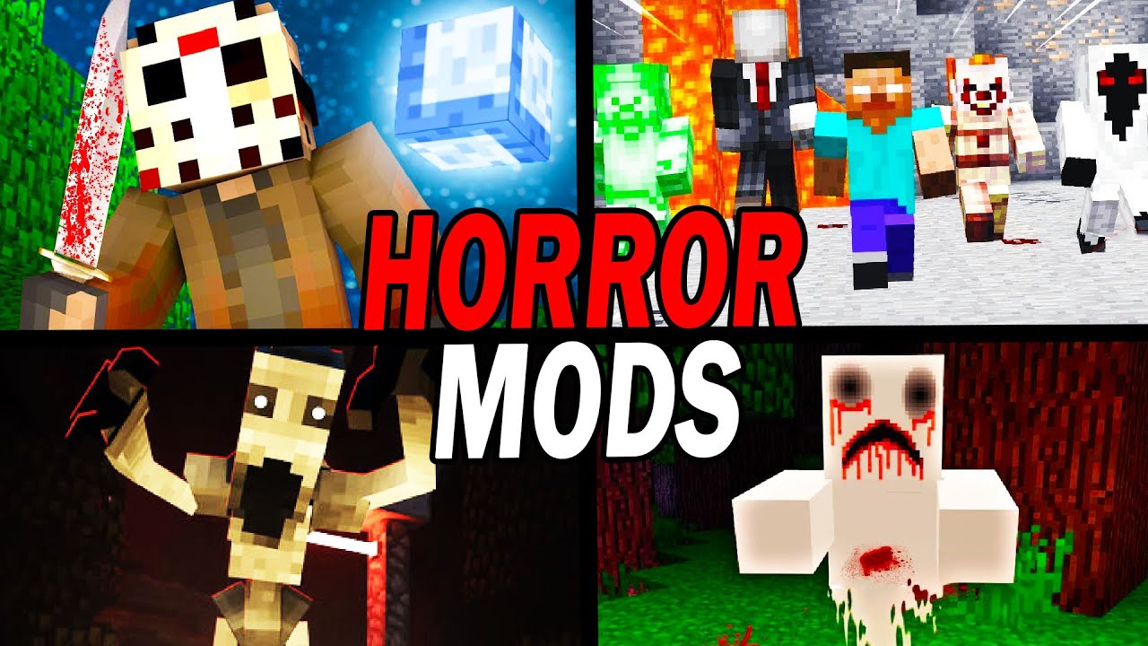  34 TERRIFYING Minecraft Horror Mods Forge Fabric YouTube