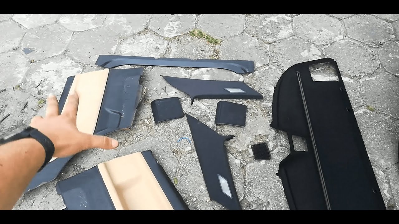 DIY How to Add Sun Shade to your Rear Deck/Shelf e36 - YouTube