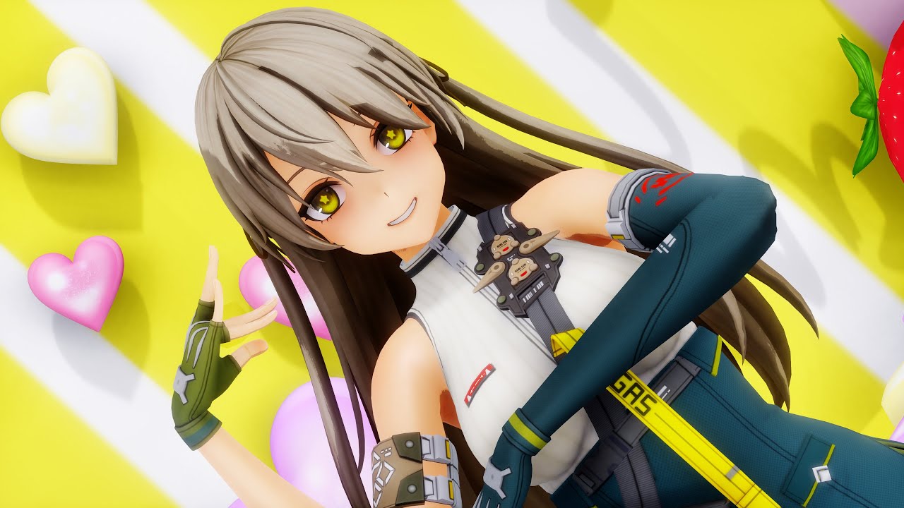 【Girls Frontline 2 】【ドルフロ2 】Lainie (UMP40) Elect【少女前線2】 MMD - YouTube