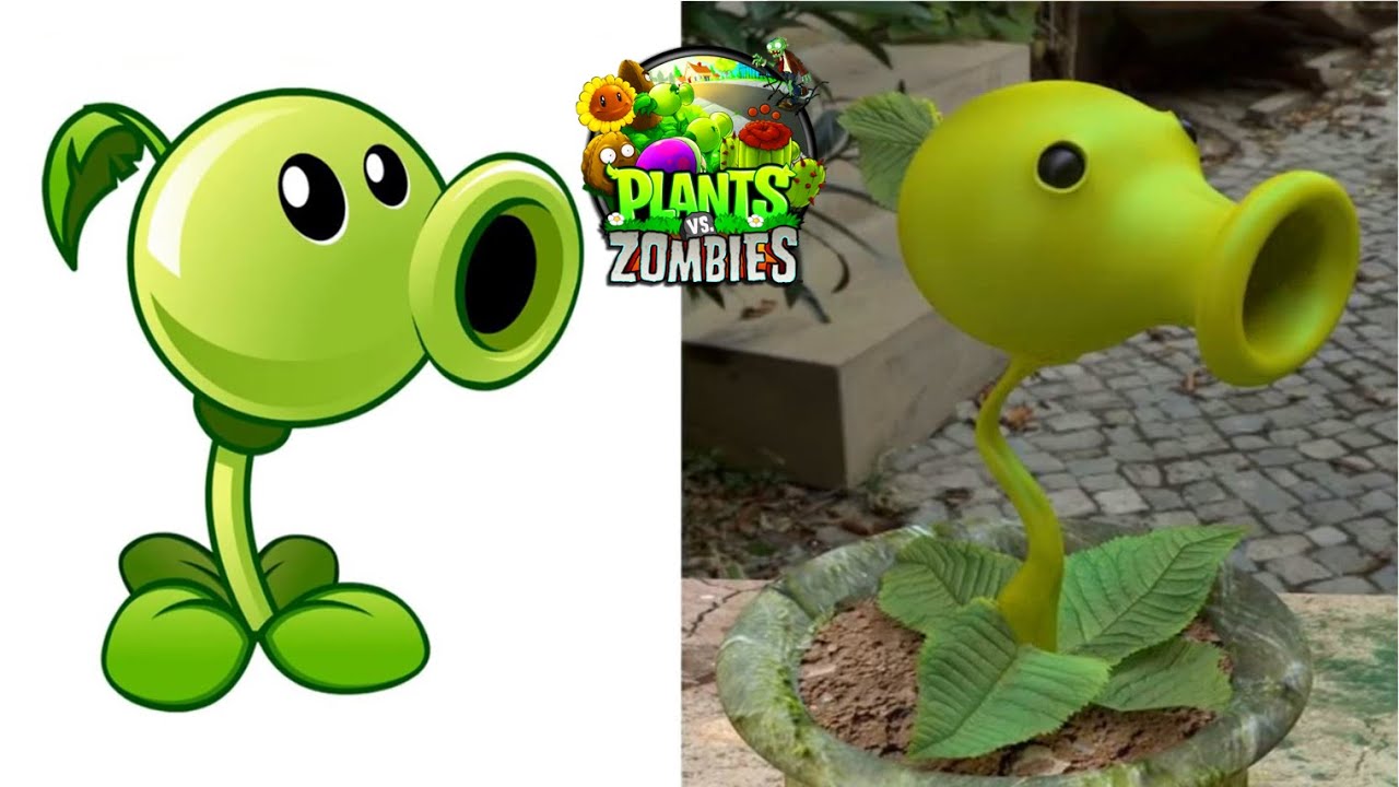 Plants Vs Zombie Characters In Real Life | MR RYDER PIG NA - YouTube