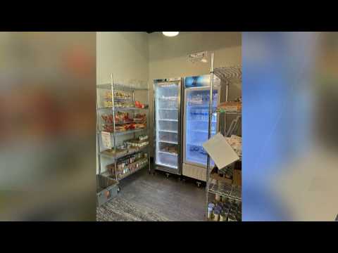 Free food pantry opens at Marion Public Library