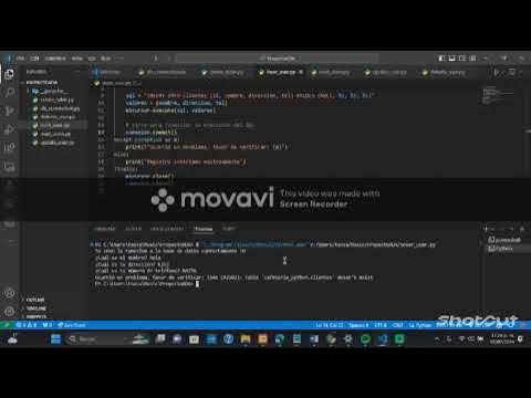 Video Tutorial: Python con MySQL - YouTube