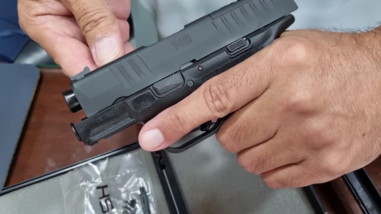 HS PRODUCT CROATIA H11 OSP 9MM MICRO COMPACT 9MM PISTOL REVIEW AND ...