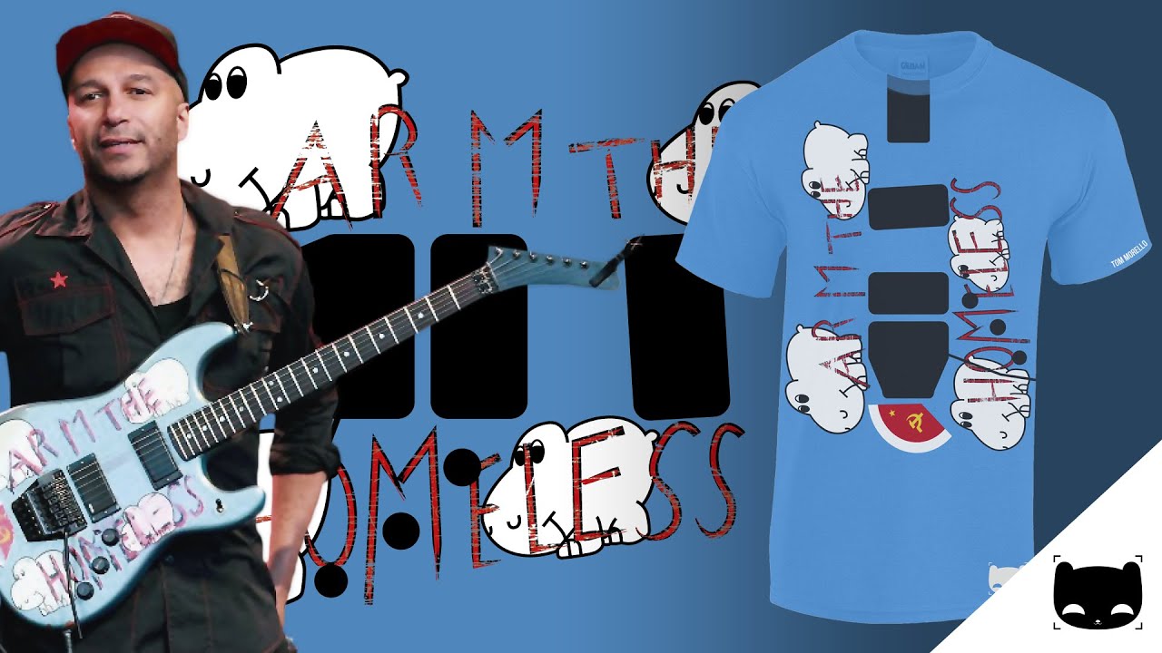 Illustrator & Photoshop Speedart | T-shirt Arm the Homeless of Tom ...