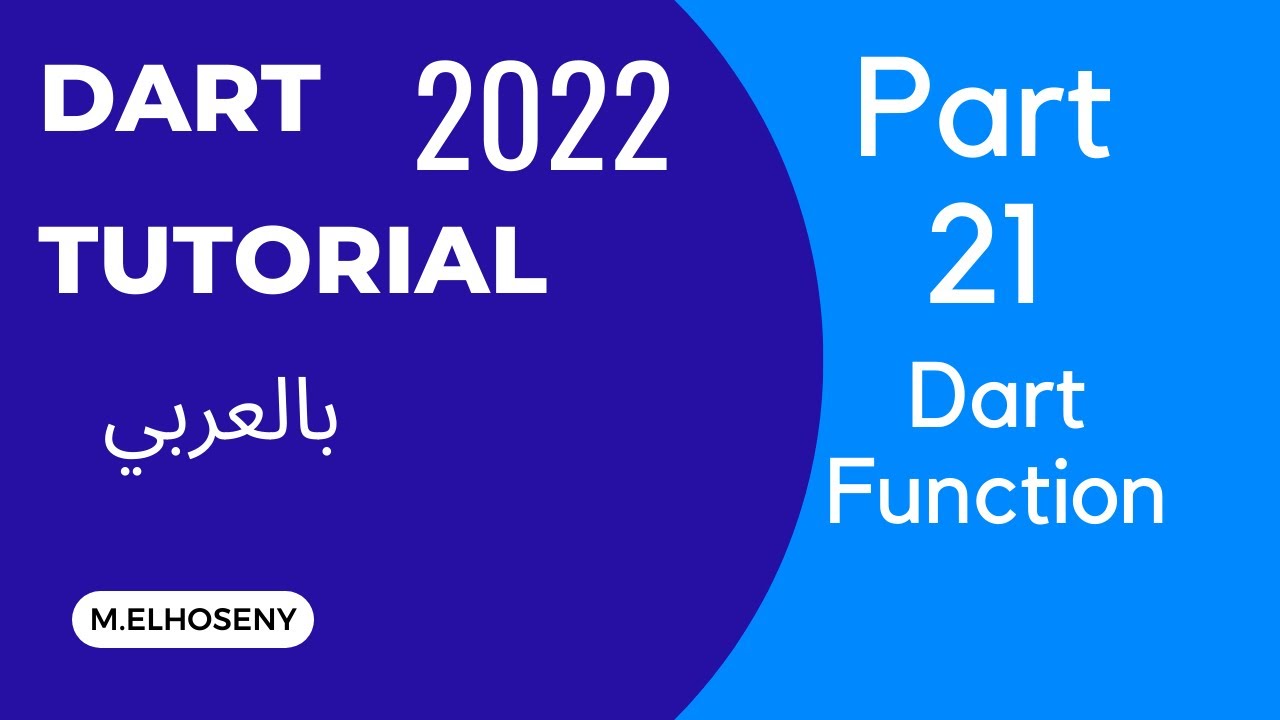 Dart functions - YouTube