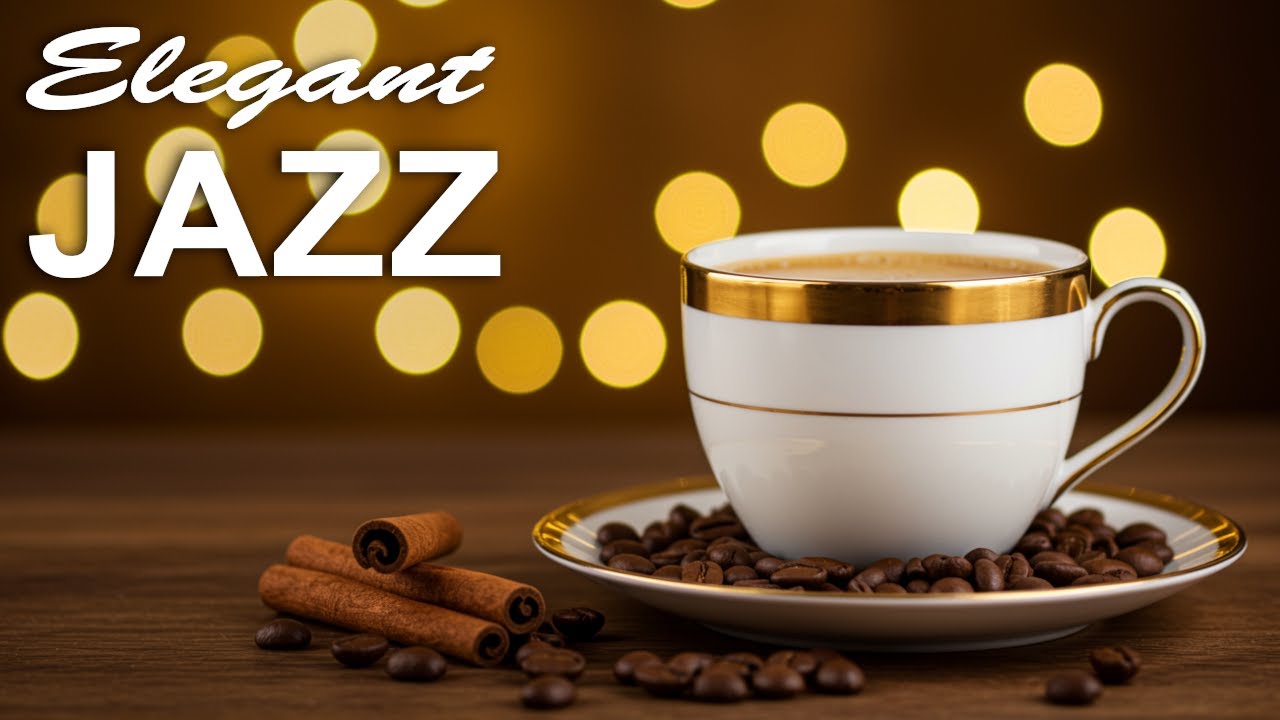 Elegant Jazz ☕ Happy Coffee Music & Soft Bossa Nova Instrumental for ...
