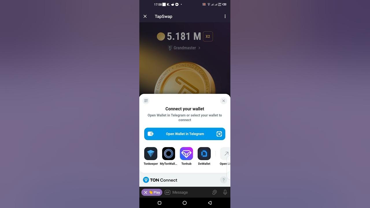 HOW TO CONNECT YOUR TAPSWAP TO TON WALLET - YouTube