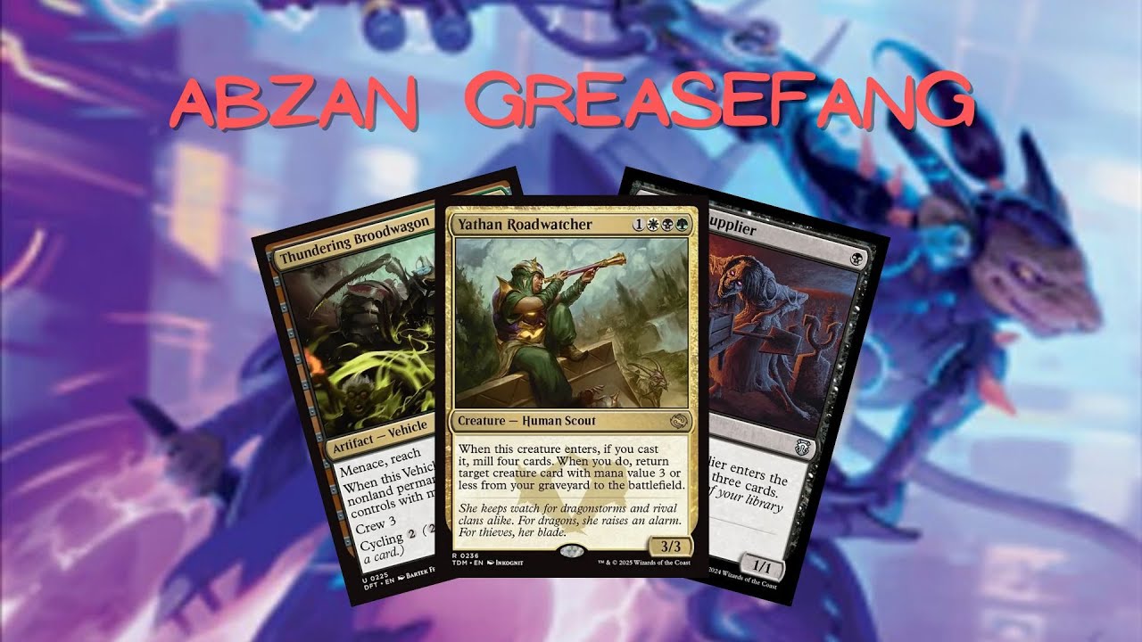 Abzan Greasefang | Magic the Gathering Arena | Tarkir Dragonstorm ...