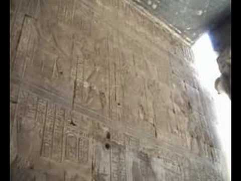 Egypt Edfu (Idfu) Temple of Horus Second Hypostile Hall