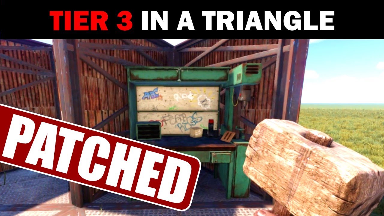 Tier 3 Work Bench in a Single Triangle [PATCHED] - YouTube