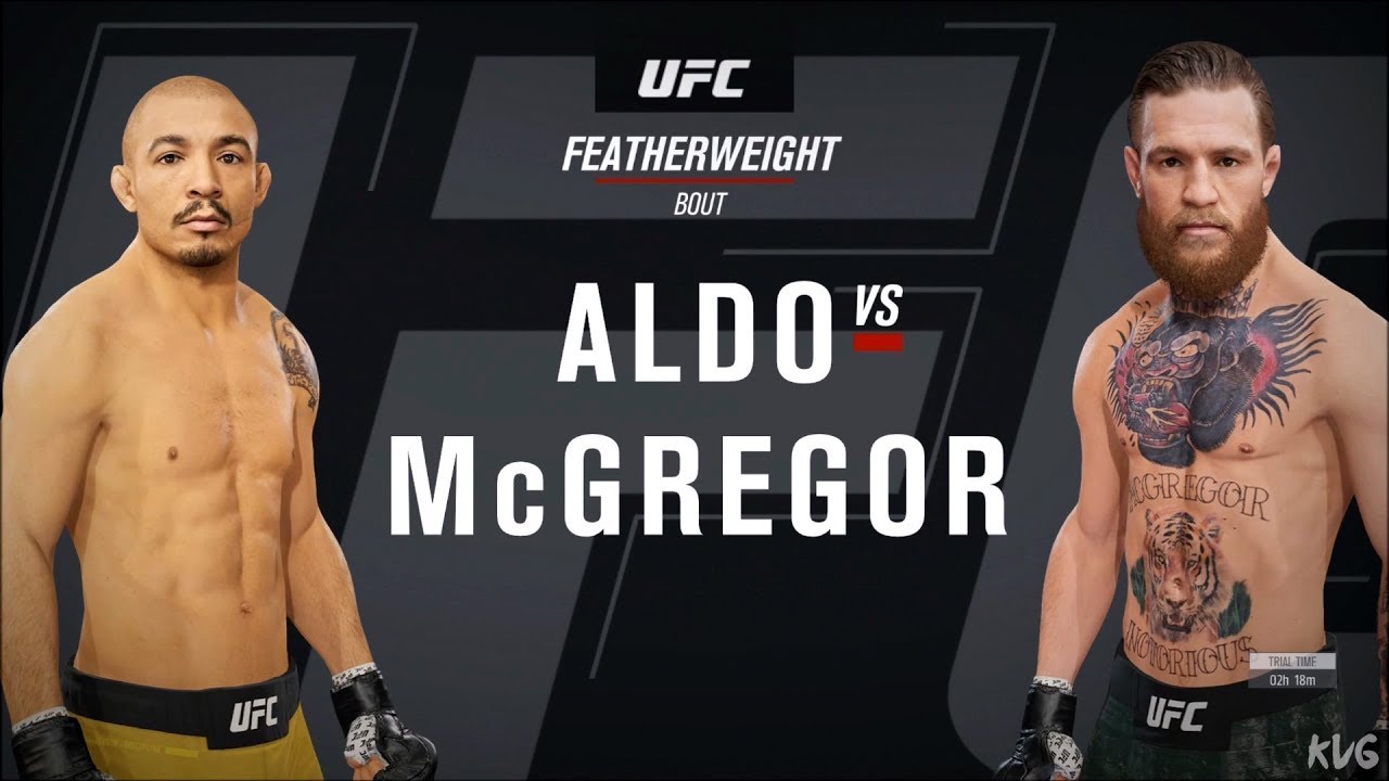 Conor McGregor and Jose Aldo Octagon - YouTube