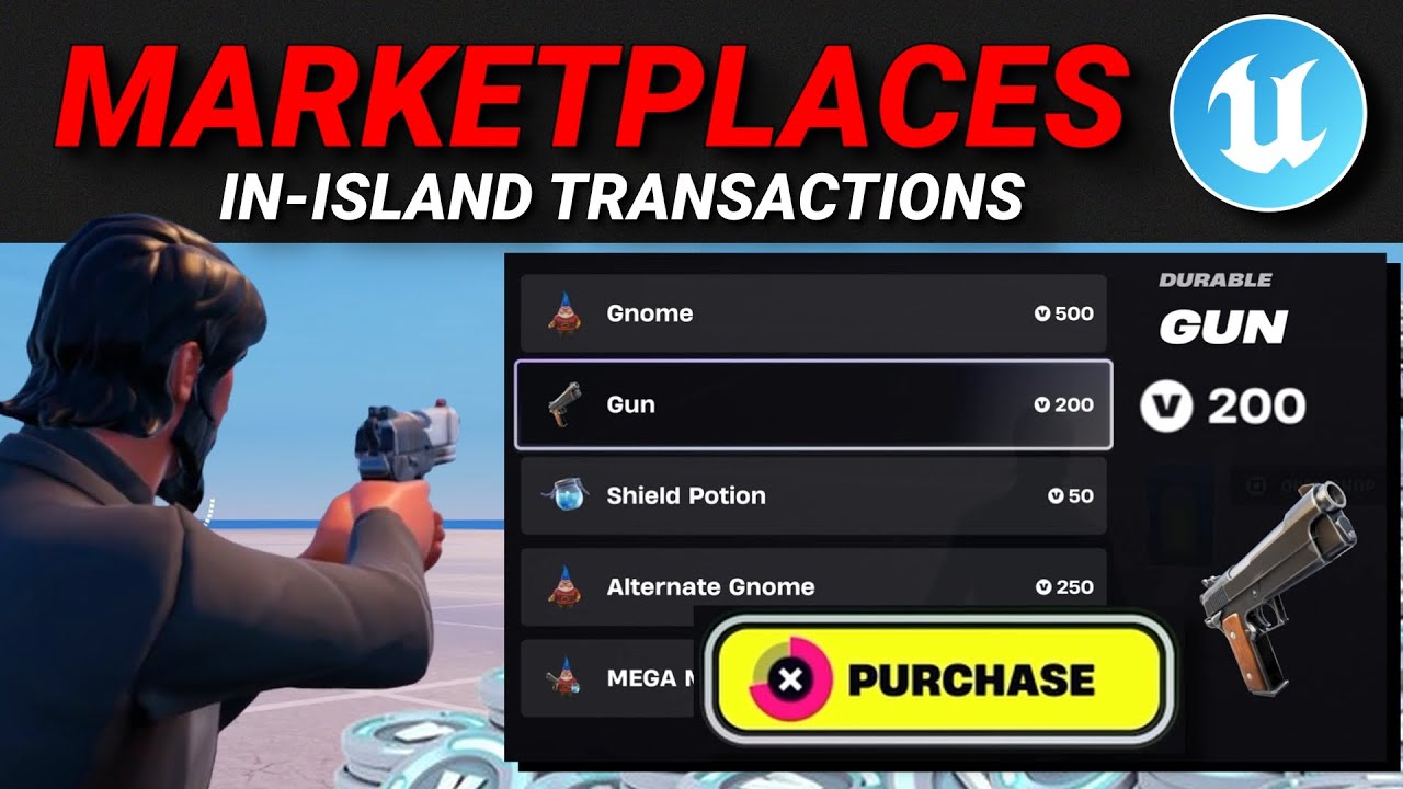 Creating Marketplaces and In-Island Transactions in Fortnite Creative ...
