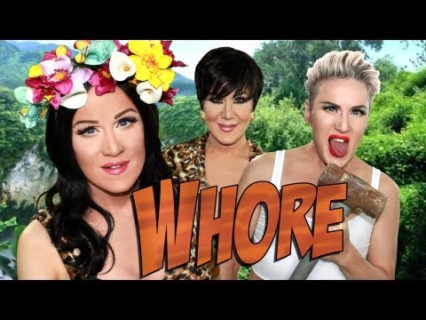 Roar/Wrecking Ball Parody - starring Katy Perry, Miley Cyrus & Kris Jenner