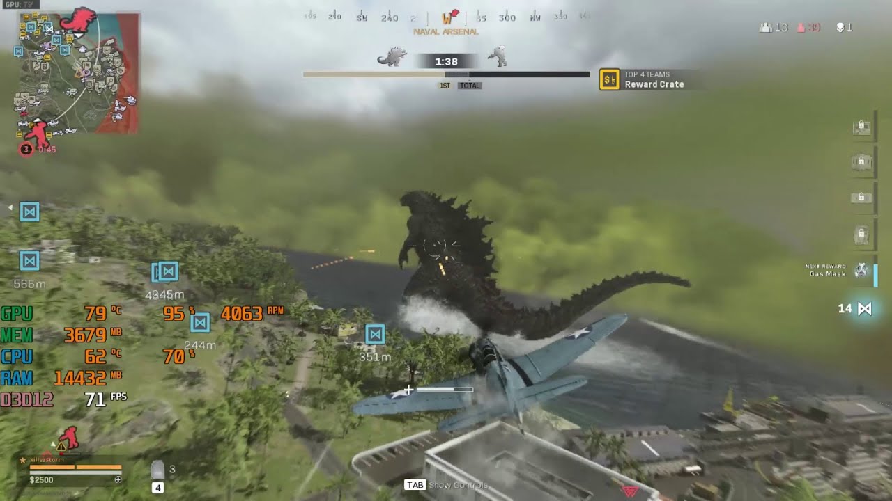 COD WARZONE | OPERATION MONARCH | Nvidia T600 | 1366x768 | 60fps - YouTube