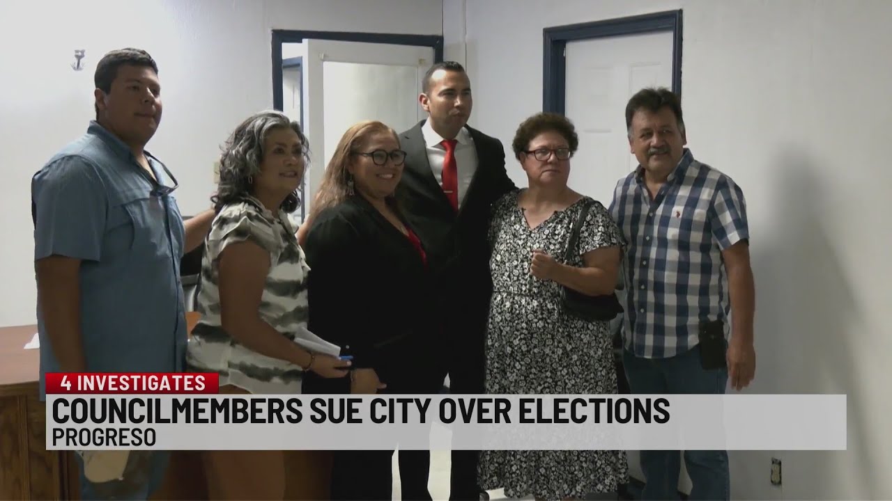Councilmembers sue city over elections - YouTube