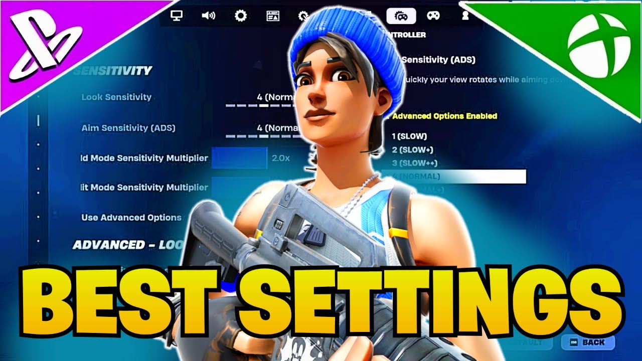 NEW Best Controller SETTINGS + Sensitivity in Chapter 6 (Fortnite Guide ...