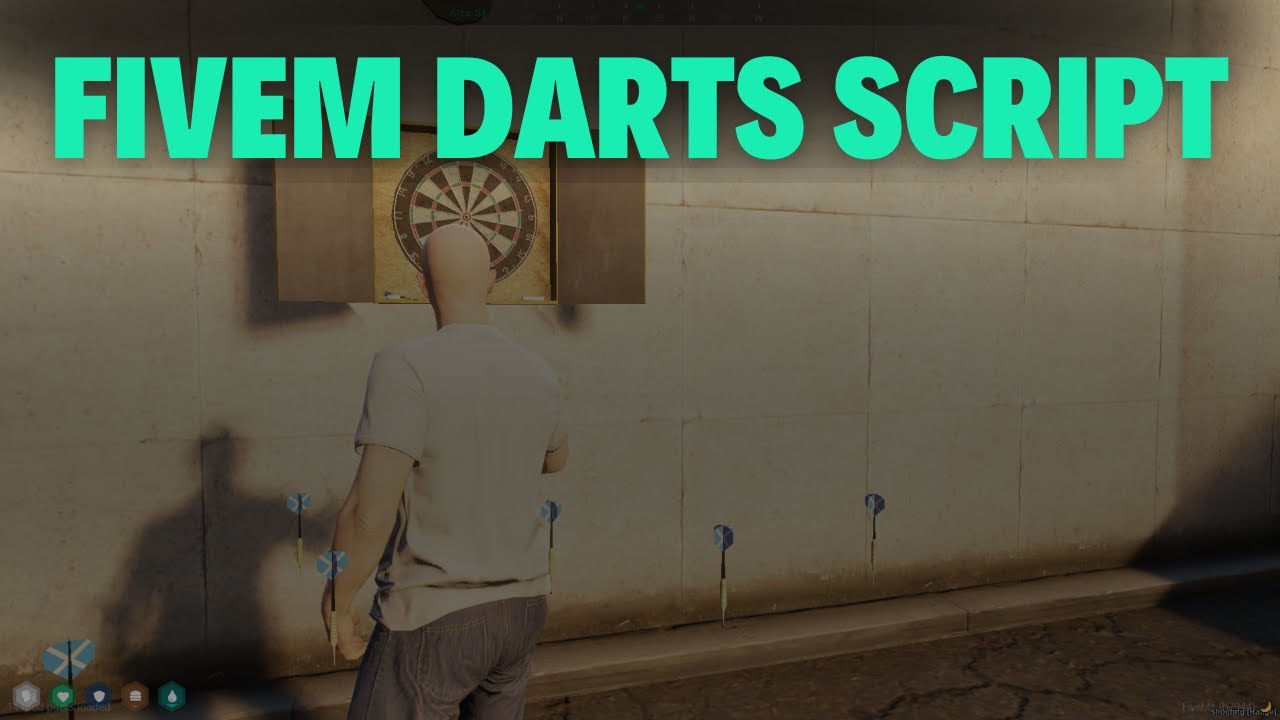 Fivem Darts Script - Multi with friends, play Darts - YouTube