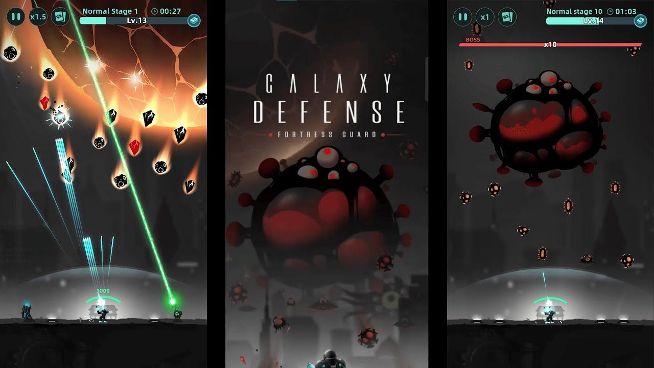 【手遊試玩】Galaxy Defense: Fortress TD (抢先体验)(Android/IOS) - YouTube