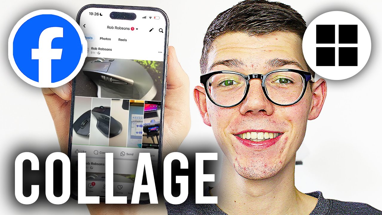 How To Make Photo Collage For Facebook - Full Guide - YouTube