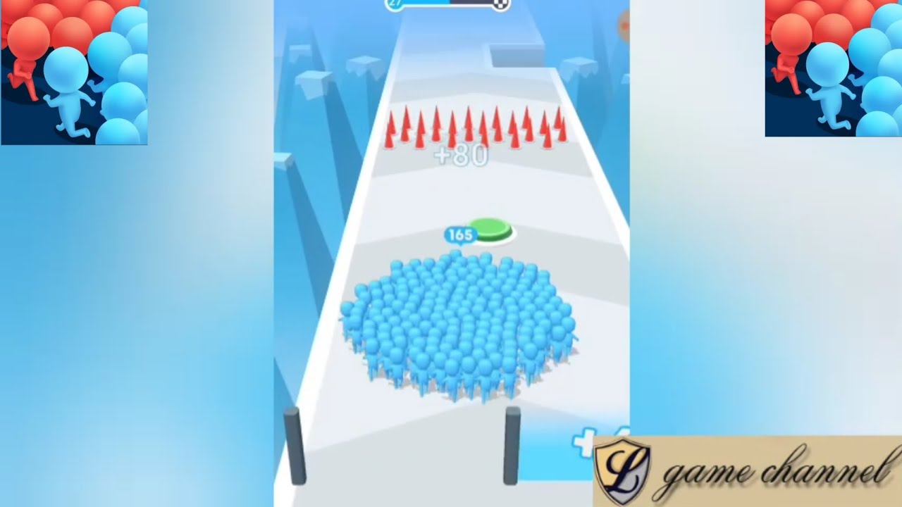 Play 123456 Tiktok Video Games Mobile game Count Master : Crowd Runners ...