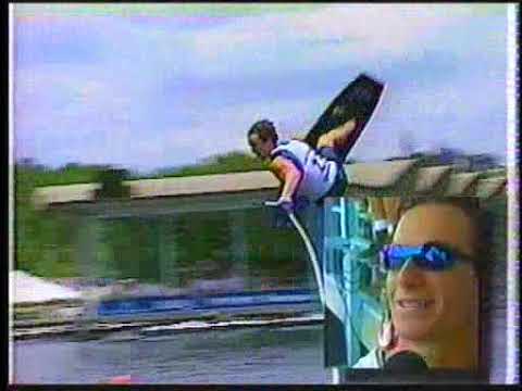 Darin Shapiro 1995 Masters Waterski & Wakeboard Tournament - YouTube