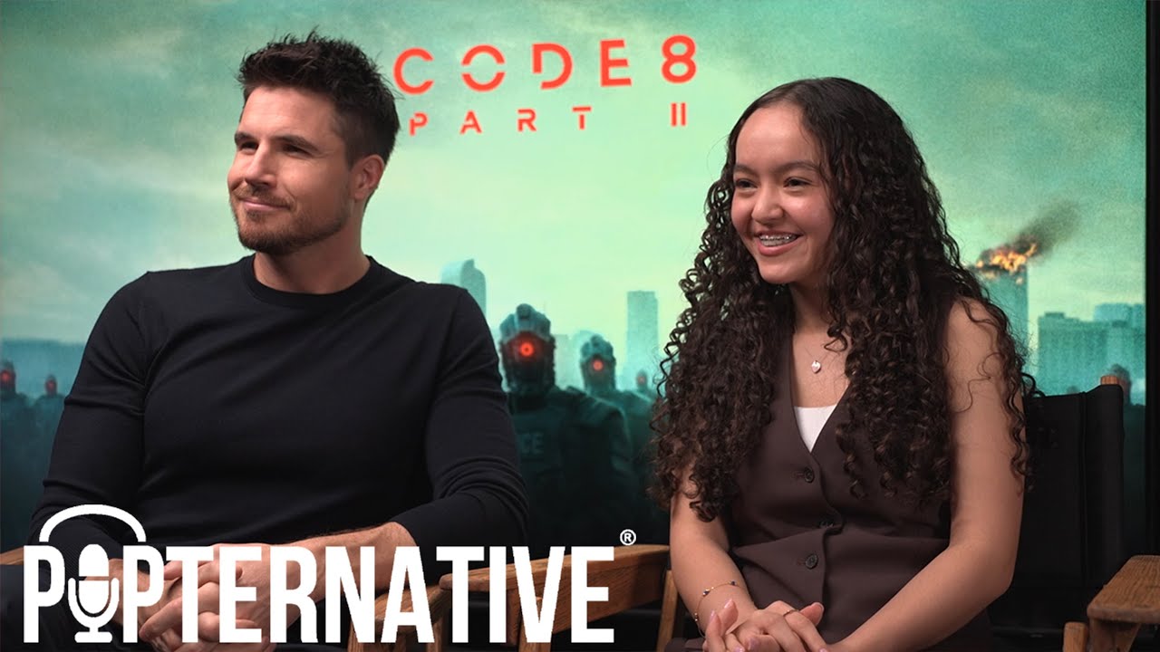 Code 8 Part II Interview: Robbie Amell and Sirena Gulamgaus (Netflix ...