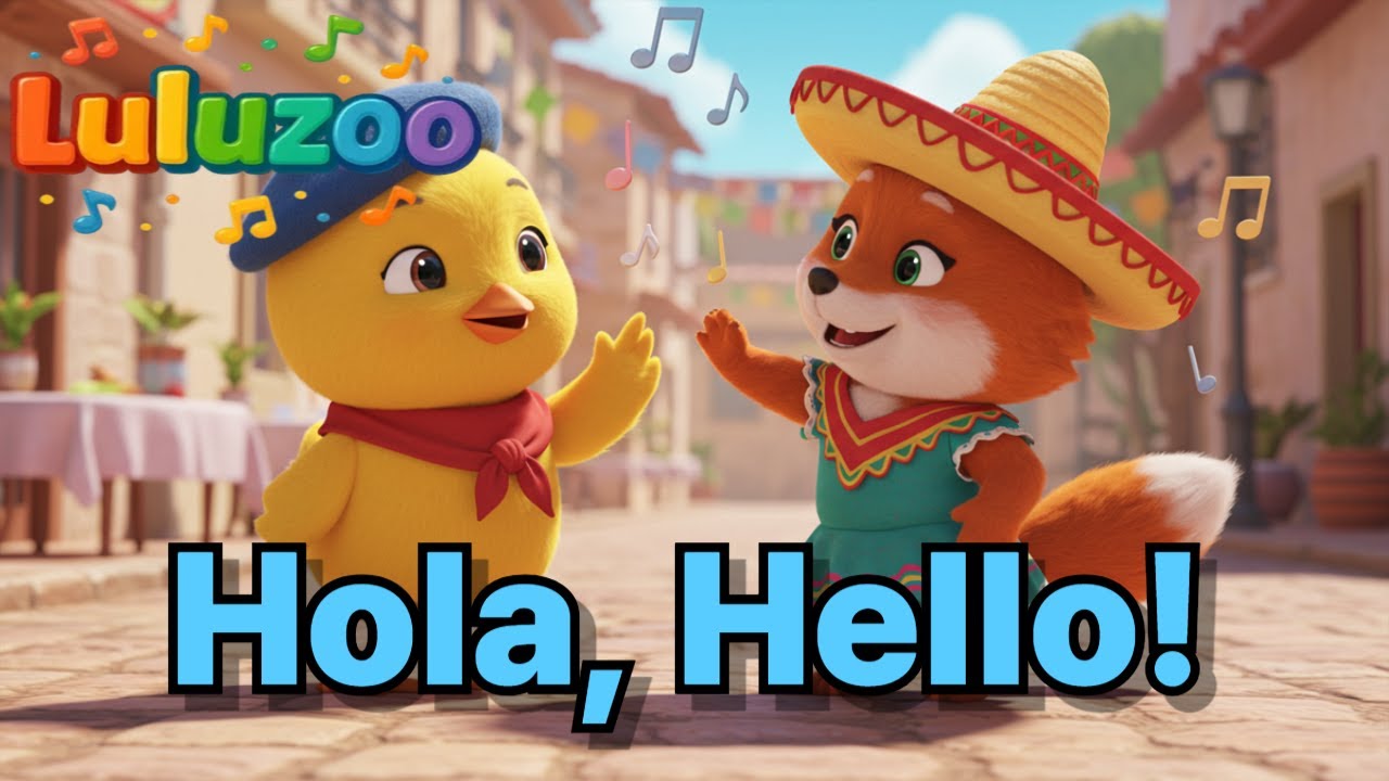 La Canción de los Saludos - Hello Song | Canciones infantiles ...