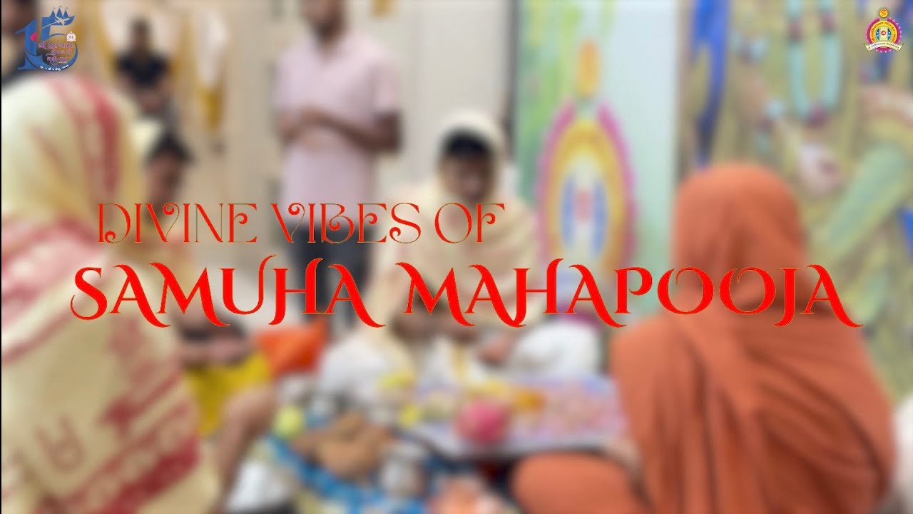 Divine Vibes of Samuha Mahapooja I Satsang Bhavan Mumbai - Thane - YouTube