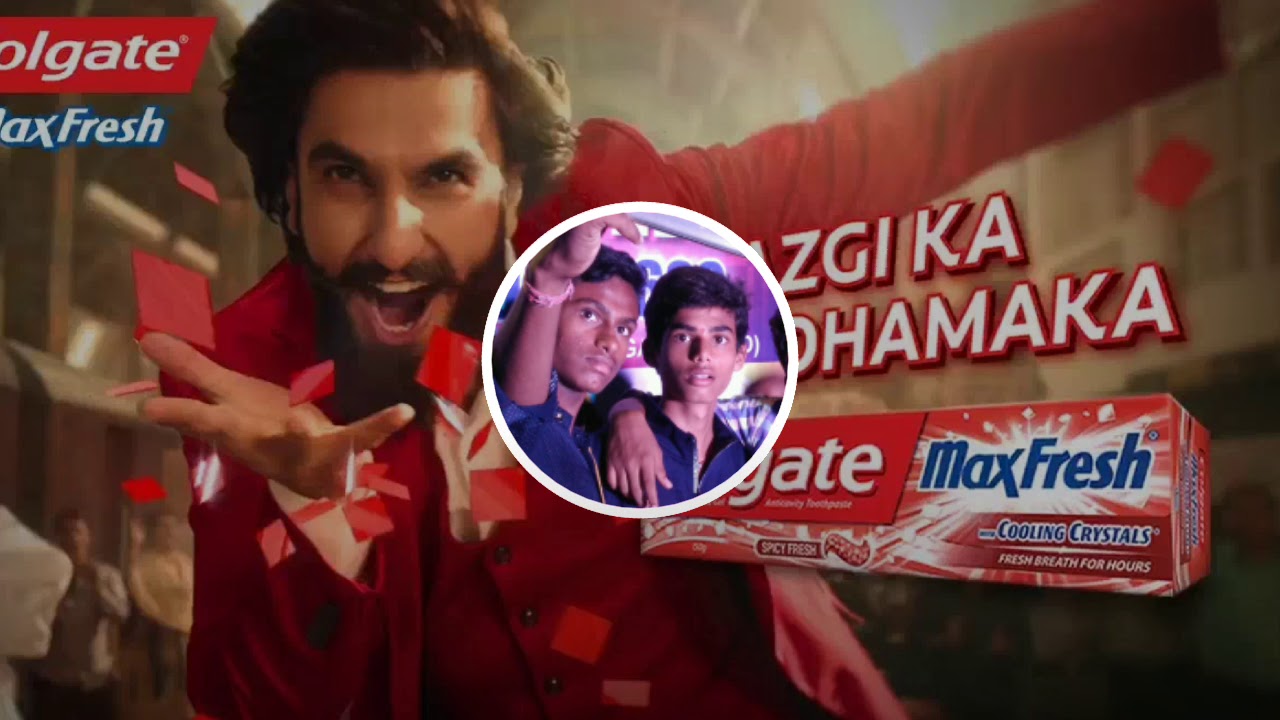 Colgate max fresh ad mix by DJ Shankar - YouTube