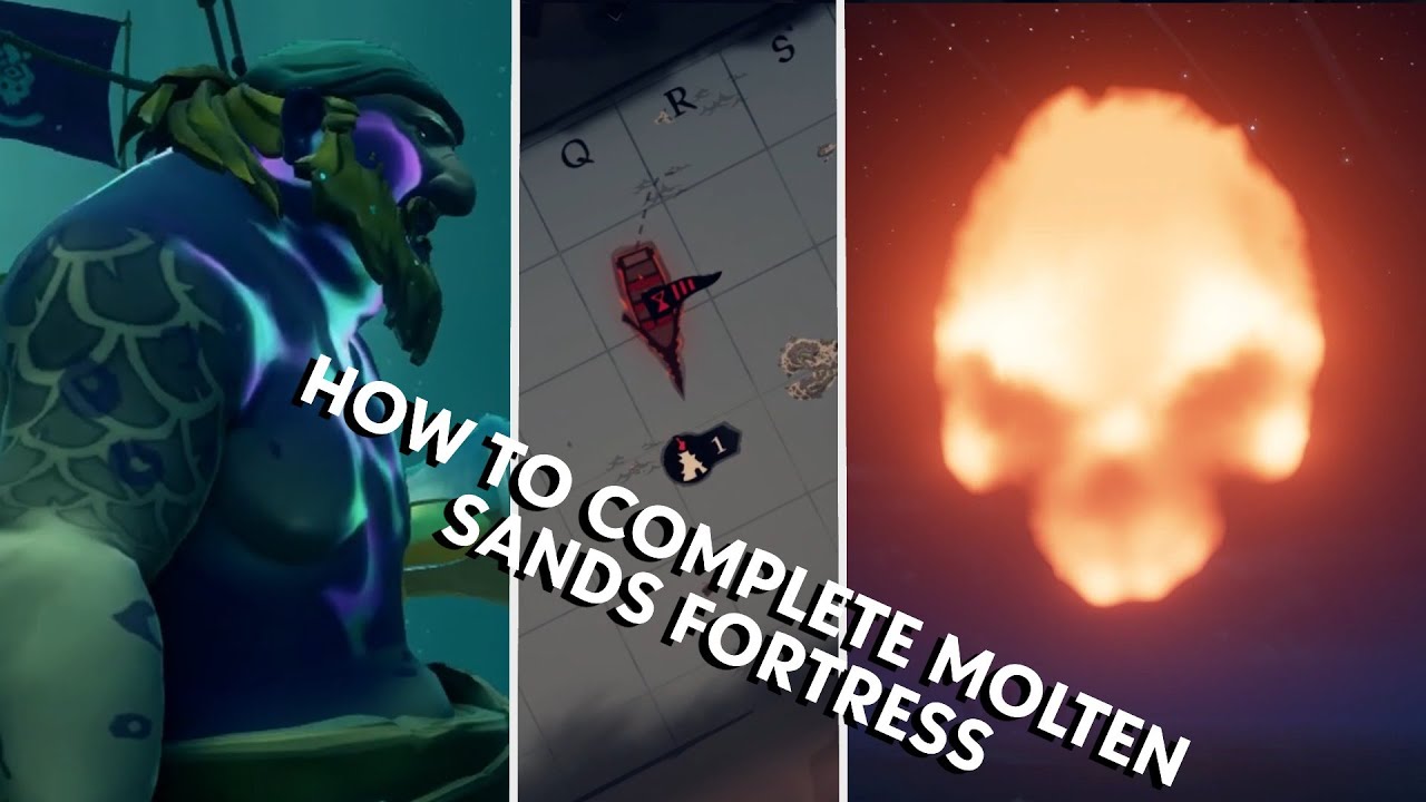 How to Complete Molten Sands Fortress - Sea of Thieves Season 18 Act 2 ...