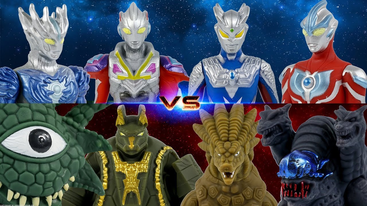 BanDai UltraMan X Rudian Zero SaraMandRa Ginga DarkGelberos Saga ...