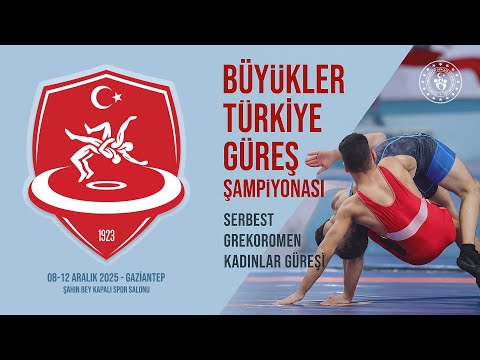 C-Minderi | GREKOROMEN-KADINLAR | BÜYÜKLER TÜRKİYE ŞAMPİYONASI | Gaziantep | Canlı