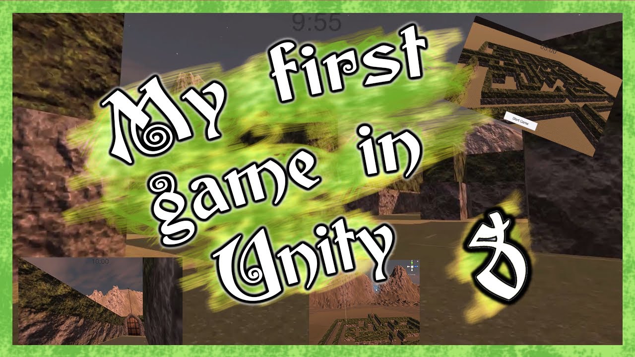 [UNITY 3D] Game Design. Modeling mountains in Unity. - YouTube