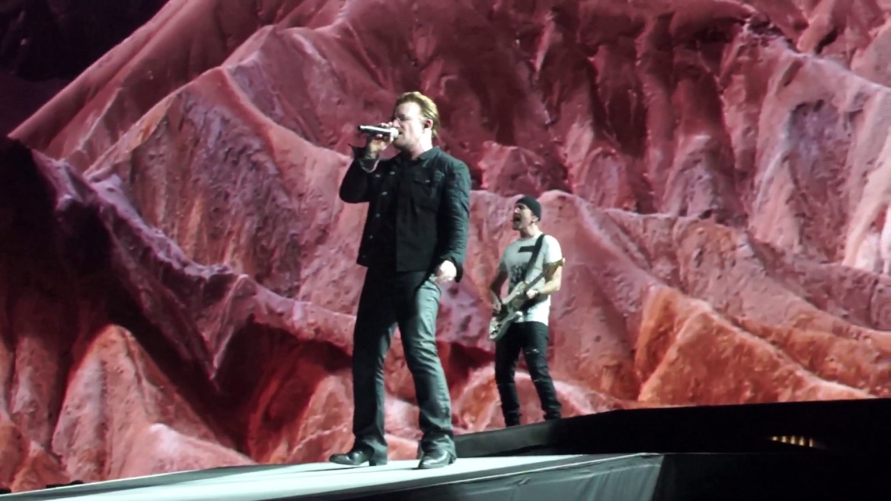 U2 Live With or Without You Miami 2017 - YouTube