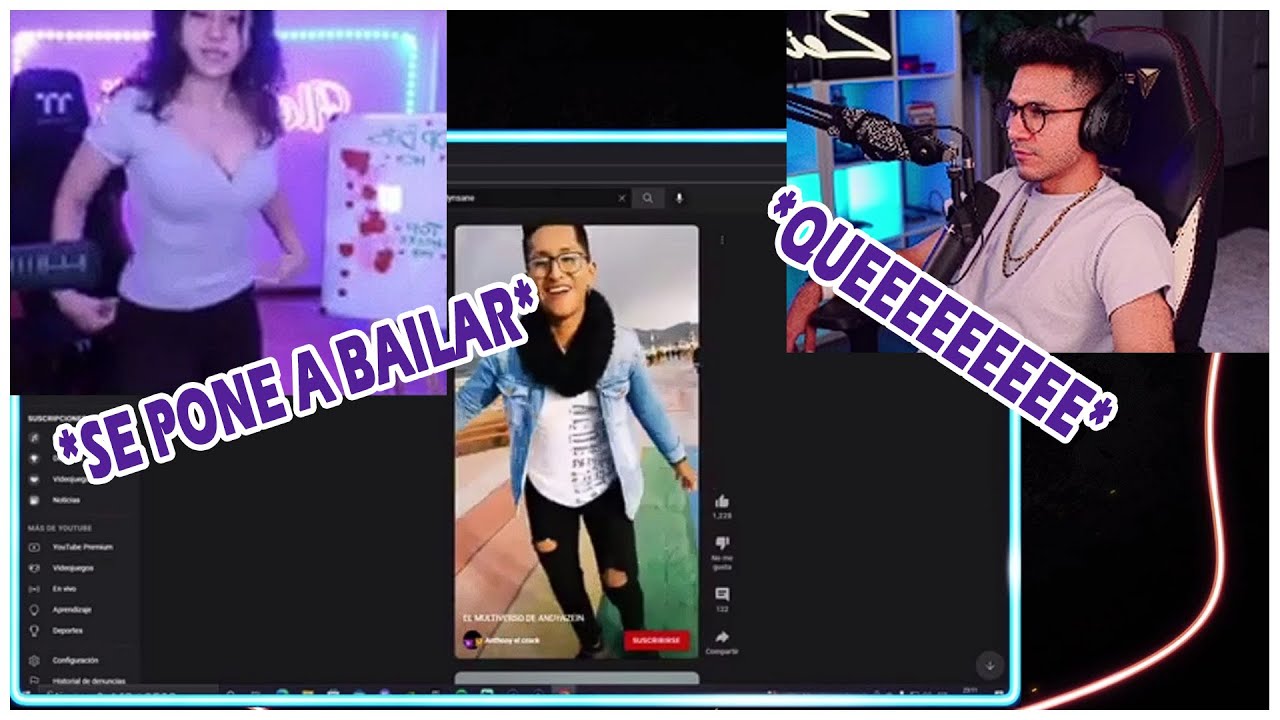 ALE HACE EL PASITO DE ANDY🥵 - YouTube