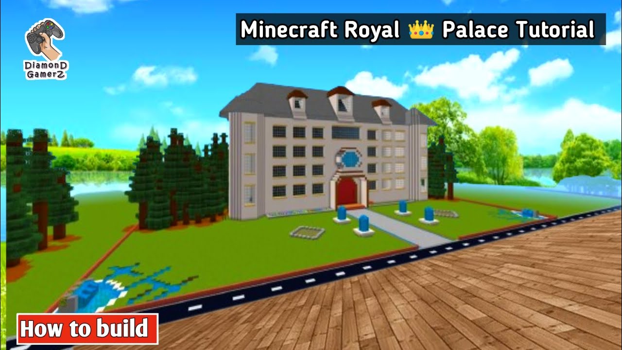 Vlog #537: Minecraft Royal Palace Tutorial: Build a Majestic ...