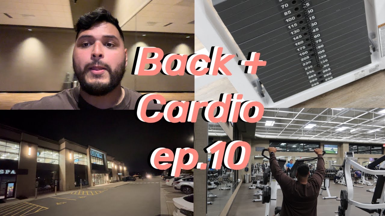 Back Attack + Cardio | Time to get back in-shape ep.10 - YouTube