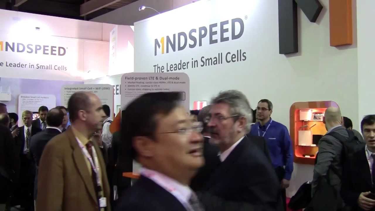 Mindspeed at MWC 2013: TD-LTE demo - YouTube